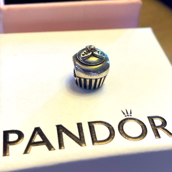Pandora | Jewelry | Authentic Pandora Two Toned Cupcake Retired ...